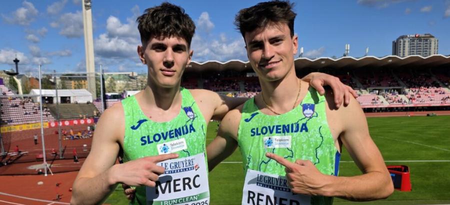 Lenart Rener na Evropskem prvenstvu za st. mladince | AK Triglav Kranj